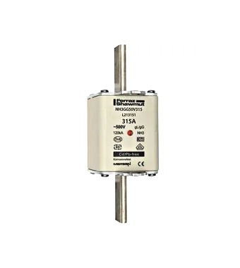 HRC fuse element, size 3, 315A, 500VAC