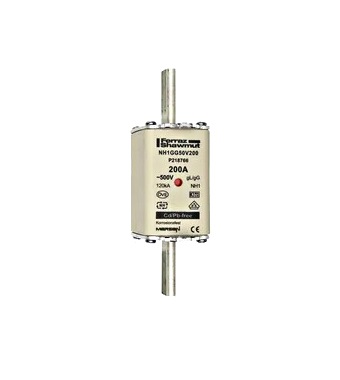 HRC fuse element, size 1, 200A, 500VAC