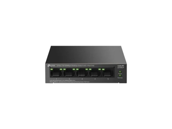 Switch 5 x 10100 4-PoE TP-Link LS105LP metalno kućište