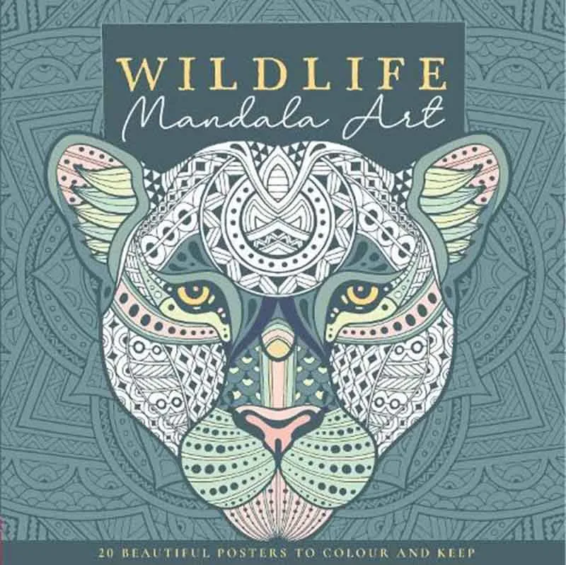 ART THERAPY WILDLIFE COLOURING