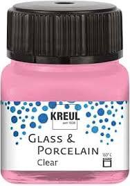 Boja za staklo i porcelan - roze
