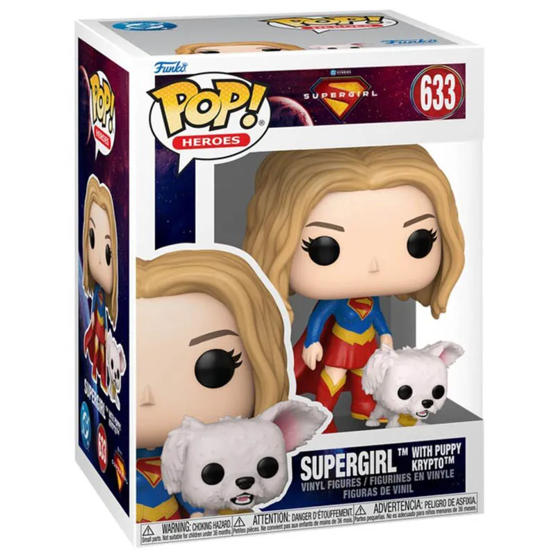 FUNKO POP! & BUDDY: SUPERGIRL - SUPERGIRL W/ PUPPY KRYPTO
