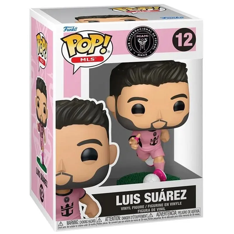 FUNKO POP! MLS: INTER MIAMI - LUIS SUAREZ (PINK)