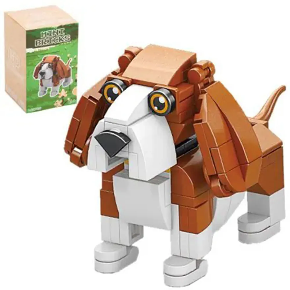 Set minnni kockica BASSET HOUND