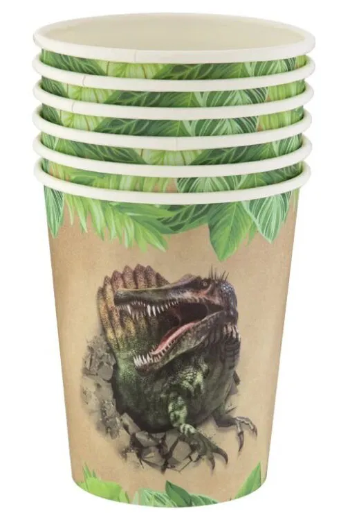 Rođendanske čaše 250ml DINO 6 kom