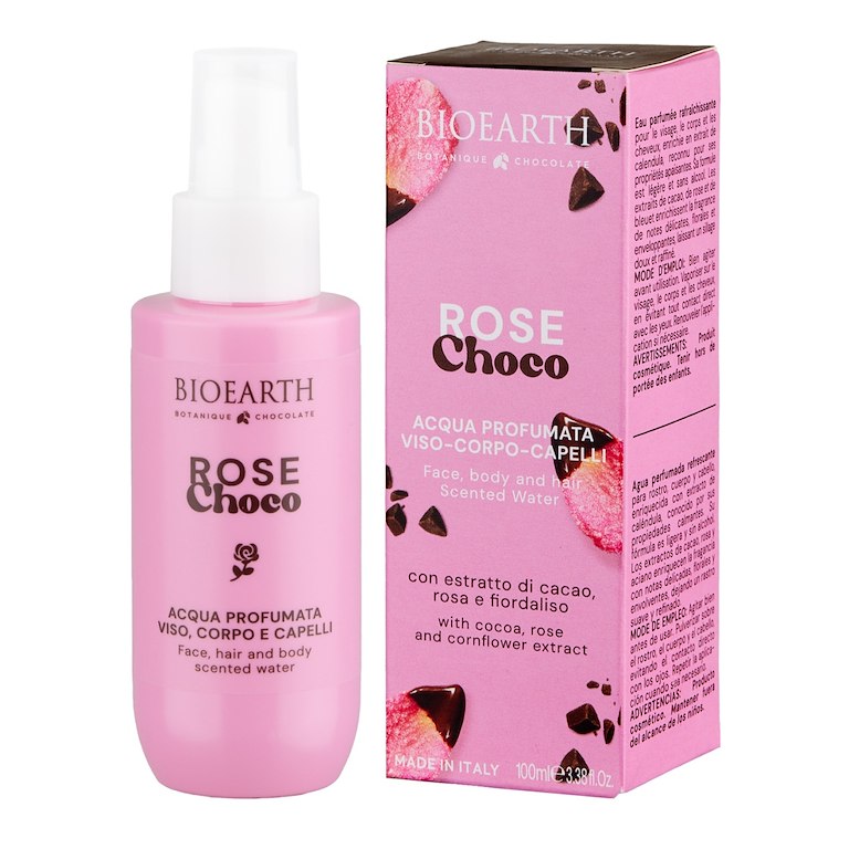 BIOEARTH Mirisna vodica Ruža/Čoko 100ml