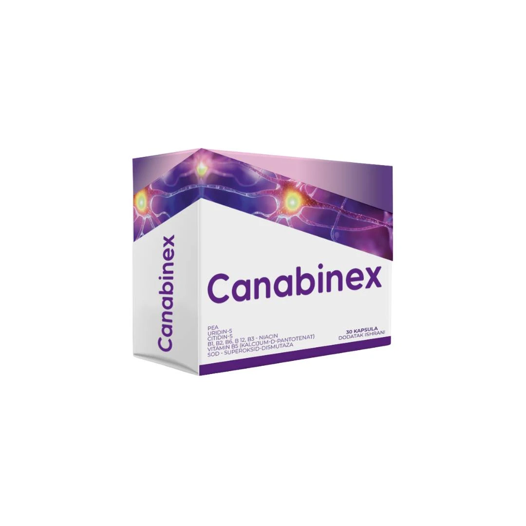 Plus naturallab® Canabinex 30 Kapsula za Normalnu Funkciju Nervnog Sistema