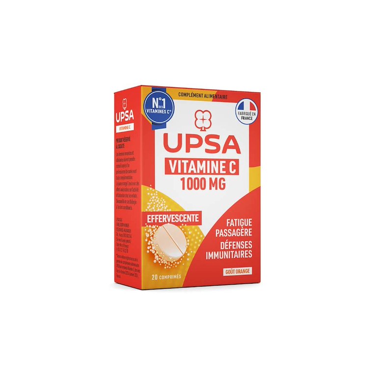 UPSA Vitamin C 1000 mg 20 Šumećih Tableta