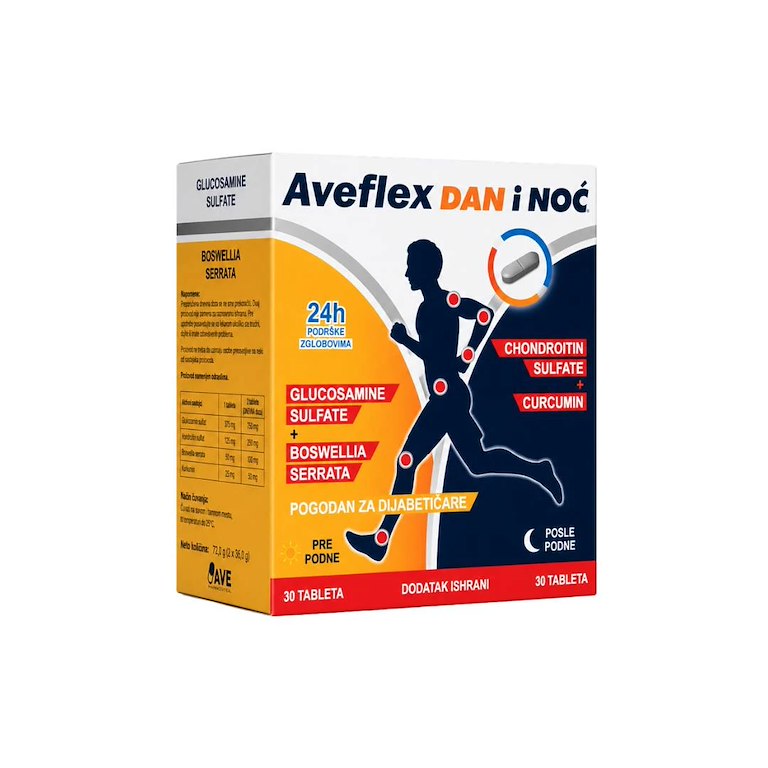 Aveflex Dan i Noć 60 Tableta Protiv Bolova u Zglobovima