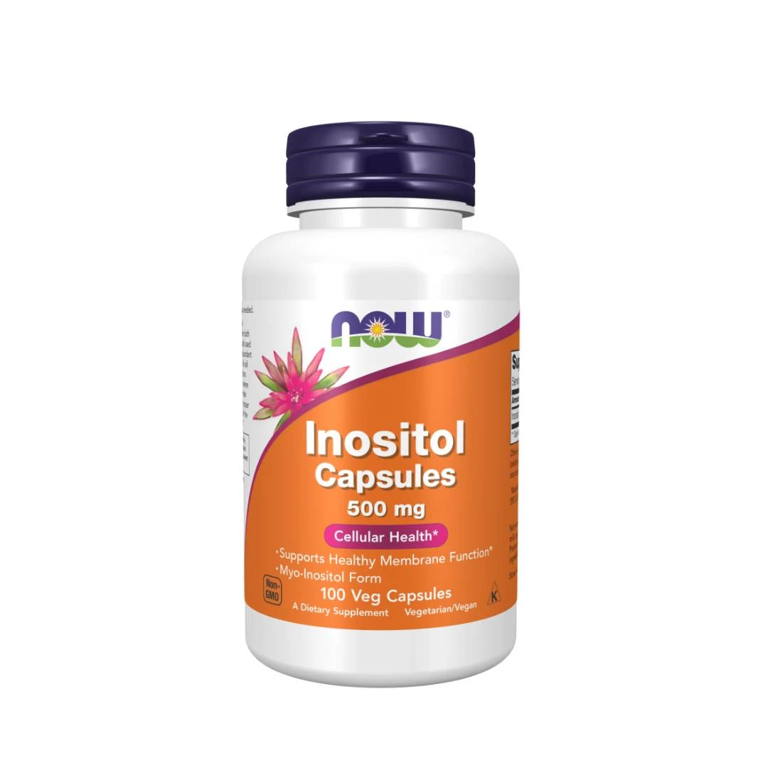 NOW® Inositol 500 mg 100 Kapsula; Mio Inozitol 500 mg