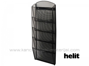 HELIT Mesh Wall zidni stalak za prospekte A4