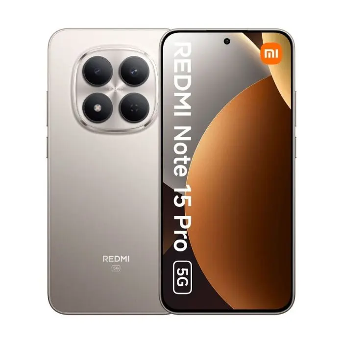 Xiaomi MOBILNI TELEFON Redmi Note 15 Pro 5G EU 8+256 Titanium color
