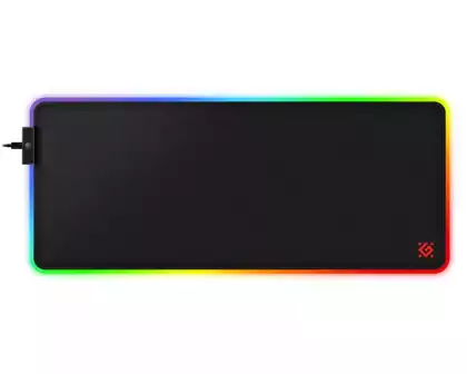 Defender Podloga Gaming Defender Black XXL hub light RGB