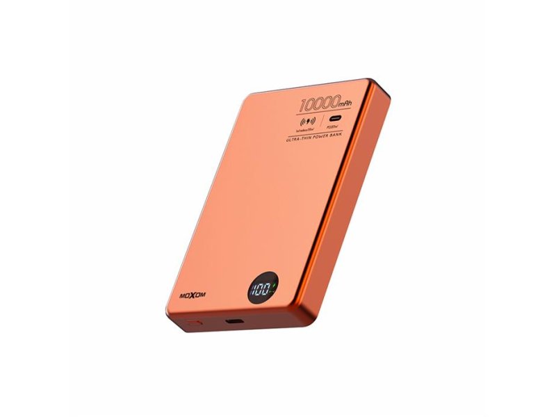 MOXOM MX-PB197 PD 20W + QC 22.5W + WIRELESS 15W 10000MAH MAGSAFE POWER BANK
