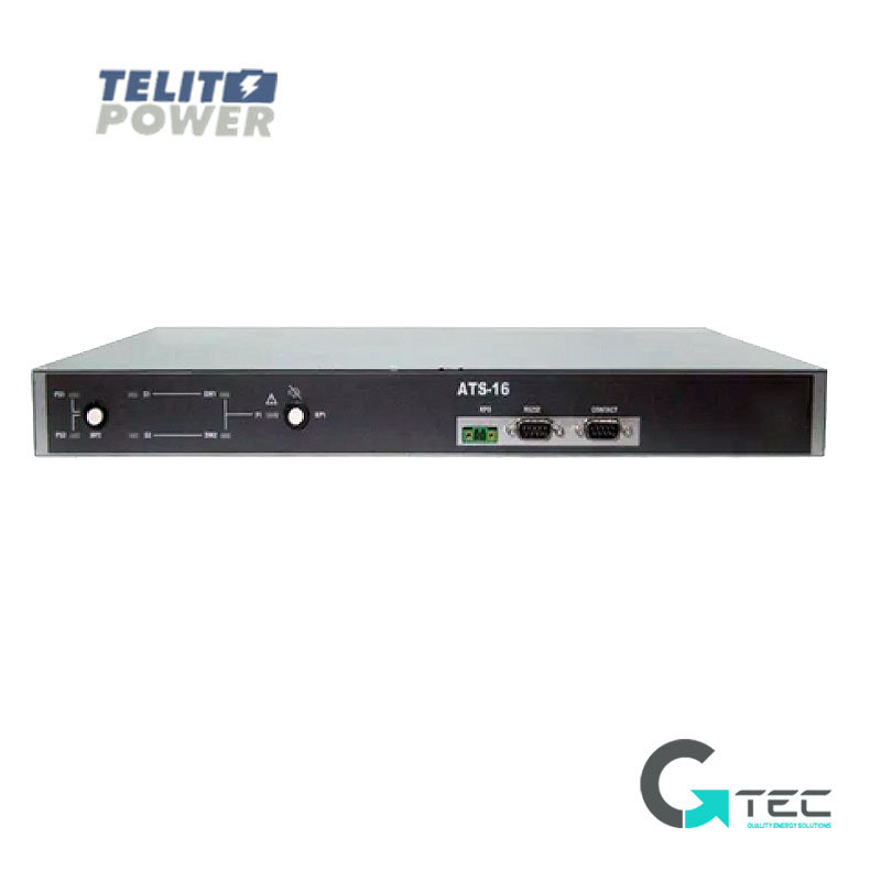 G-TEC ATS16 Static Switch – 16A automatski preklopnik napajanja