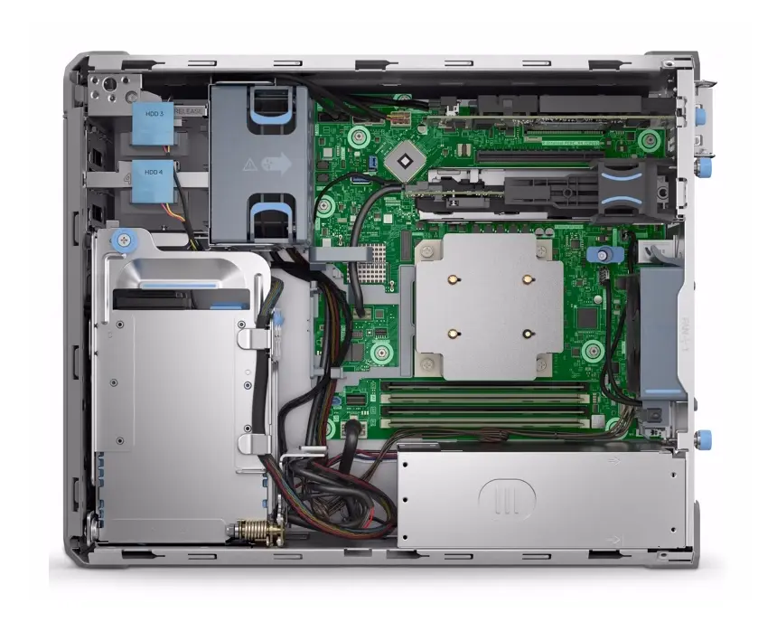 DELL PowerEdge T160 Xeon 6 6325P 4C 1x32GB H355 2x480GB SSD RI 300W 3YR NBD
