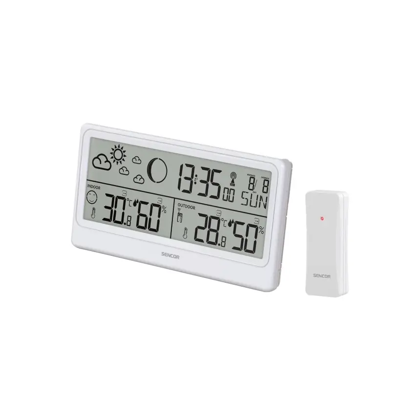Smart meteorološka stanica SENCOR SWS 3600 bela