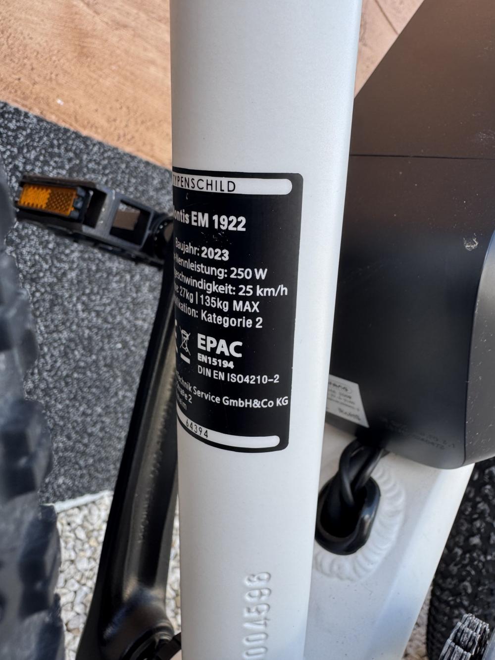 Elektro bicikl-Fischer-Bafang-2023 - 27.5 Kao nov