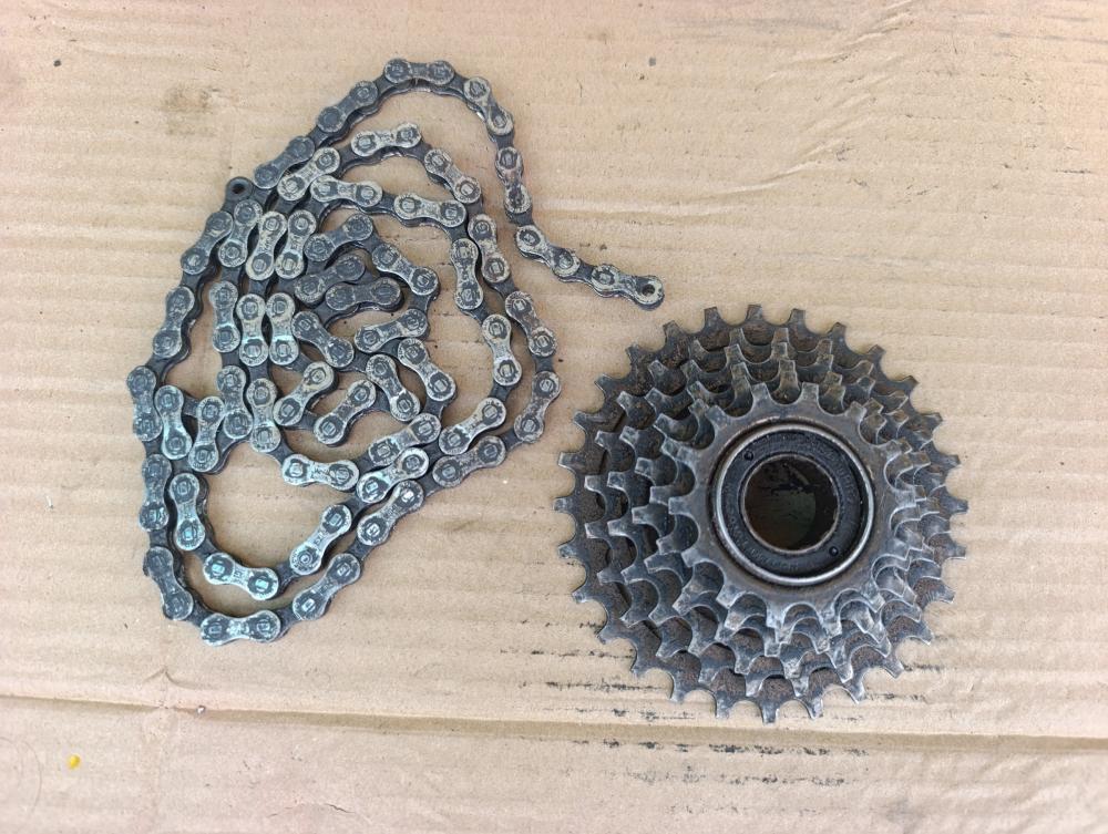 Original Shimano 6 faz zupčanik na navoj Shimano H