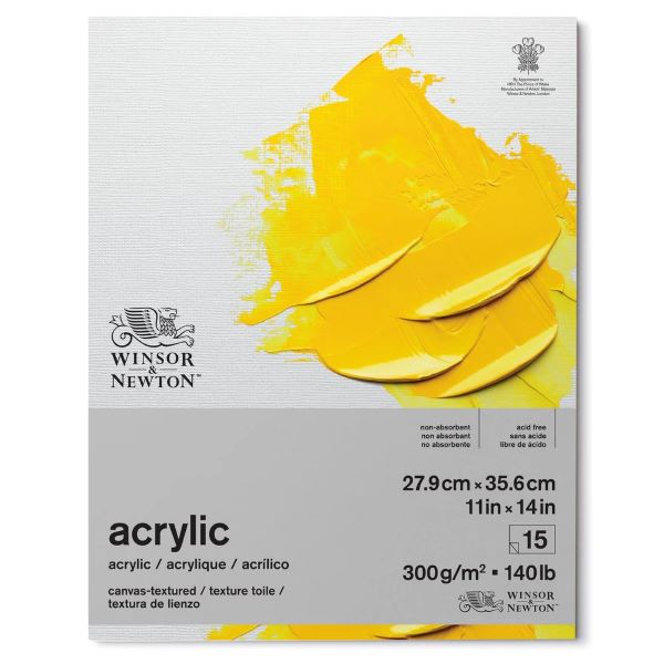Winsor&Newton W&N ACRYLIC PAD 300 28X36 15S