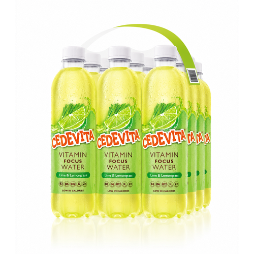 Cedevita vitaminska voda limeta i limunska trava 12×0,5l XXL