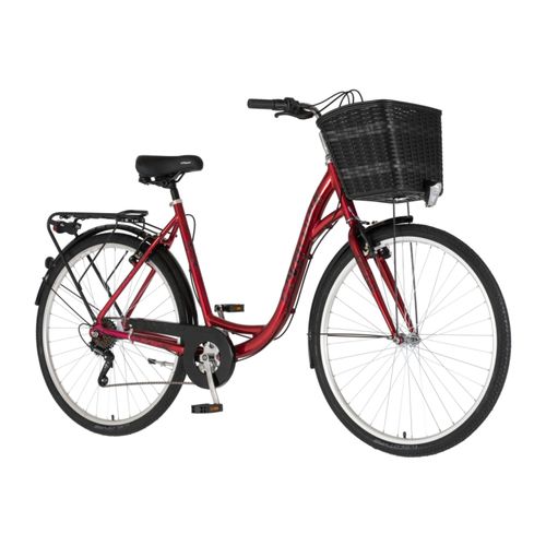 Bicikl Fashion Venssini Grace 28" Alu 21" V-Brake 6 Brzina 155-178cm (S/M) Crveni