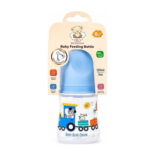 BBO flasica wide neck (150ml) – blue