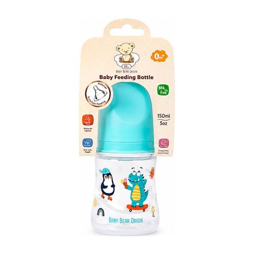 BBO flasica wide neck (150ml) – green