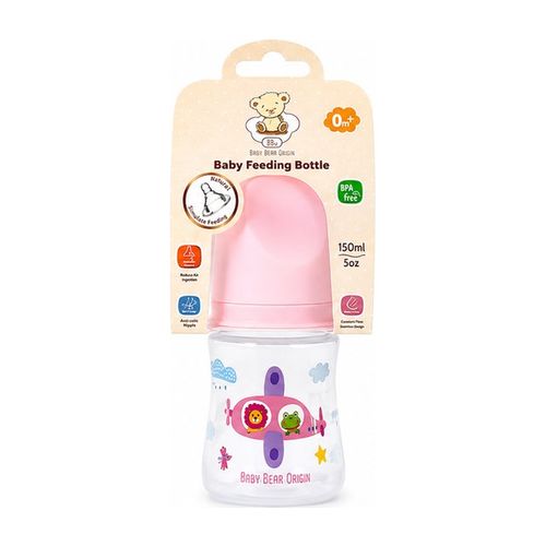 BBO flasica wide neck (150ml) – pink