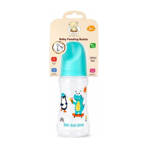 BBO flasica wide neck (240ml) – green