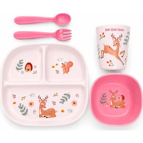 BBO set za hranjenje – pink deer