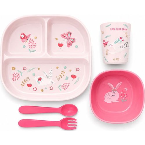 BBO set za hranjenje – pink rabbit