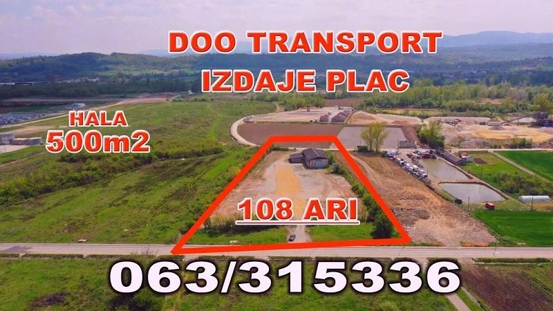 Prodajem halu u Valjevu
750.000 €