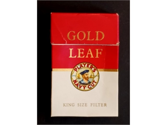 GOLD LEAF prazna kutija cigareta