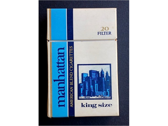 MANHATTAN prazna kutija cigareta