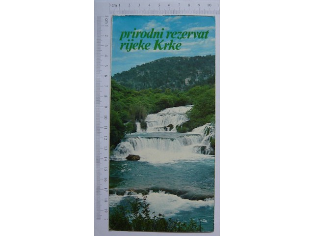 Prirodni rezervat reke Krke - Turistička brošura