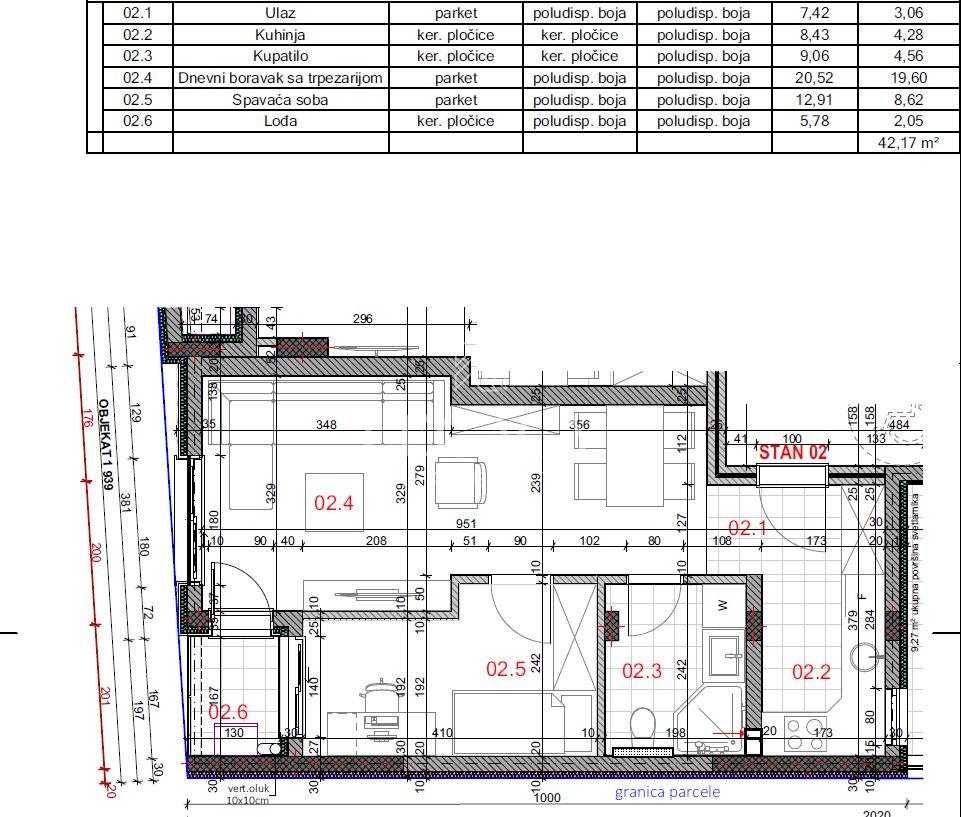 Blizina Narodne bašte, lux objekat u izgradnji, PDV u ceni ID#1286
92.775 €