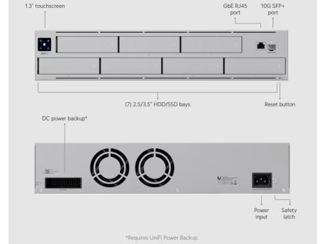 UBIQUITI HDD NAS Storage UNAS Pro 2U Rackmount