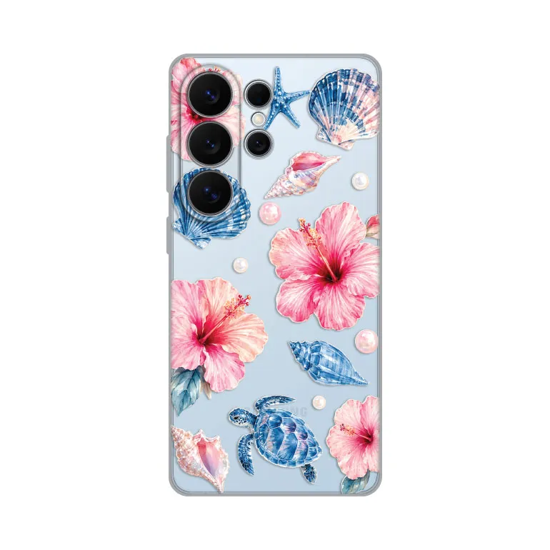 Maska Silikonska Print Skin za Samsung S948B Galaxy S26 Ultra Hibiscus Sea
