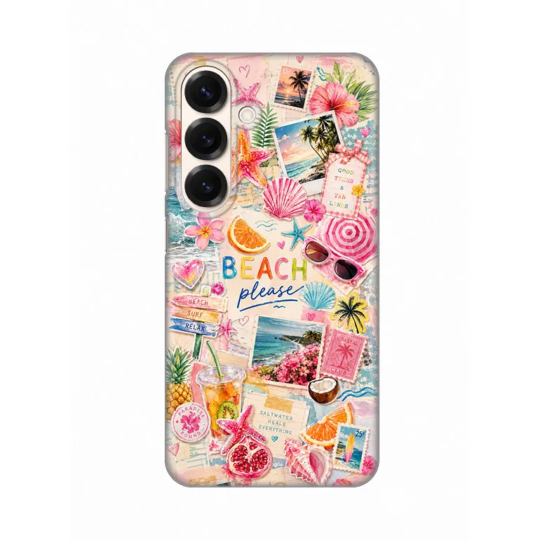Maska Silikonska Print Skin za Samsung S931B Galaxy S25 Beach Please