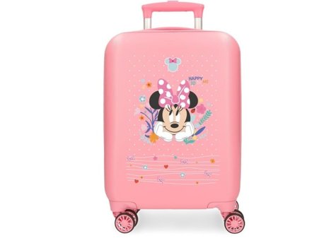 DISNEY MINNIE HAPPY TO BE ME dečiji kofer 50 cm pink
