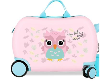 ROLL ROAD HAPPY PETS dečiji kofer na točkićima orchid pink