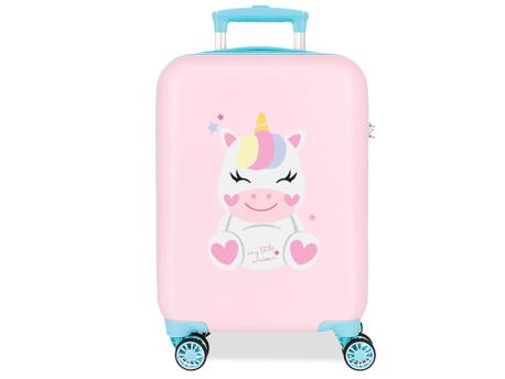 ROLL ROAD HAPPY PETS dečiji kofer 50 cm roze
