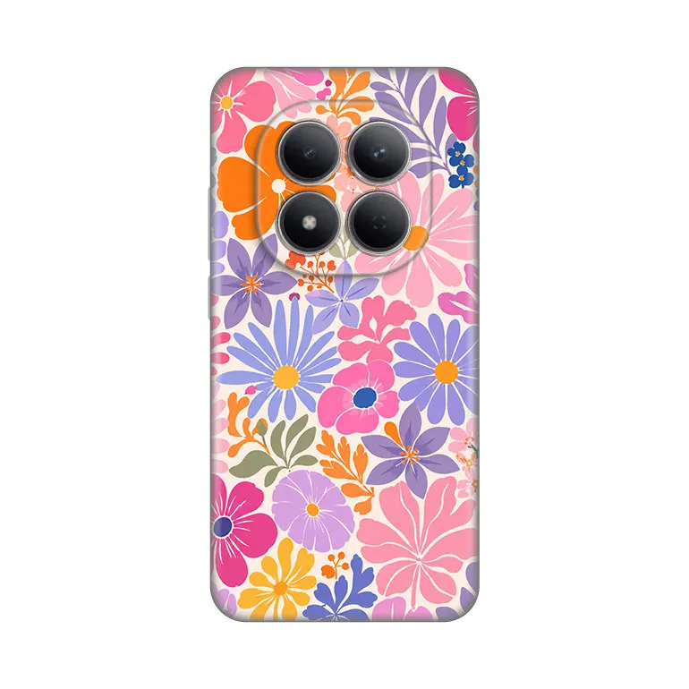 Maska Silikonska Print za Xiaomi Redmi Note 15 Pro 5G Sunny Petals