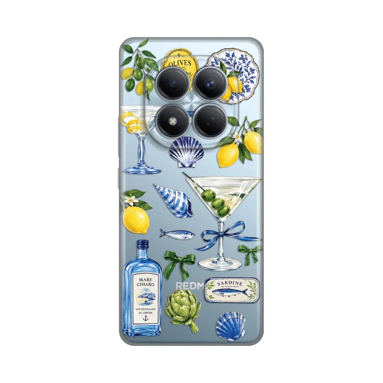 Maska Silikonska Print za Xiaomi Redmi Note 15 Pro 4G Mediterranean Martini