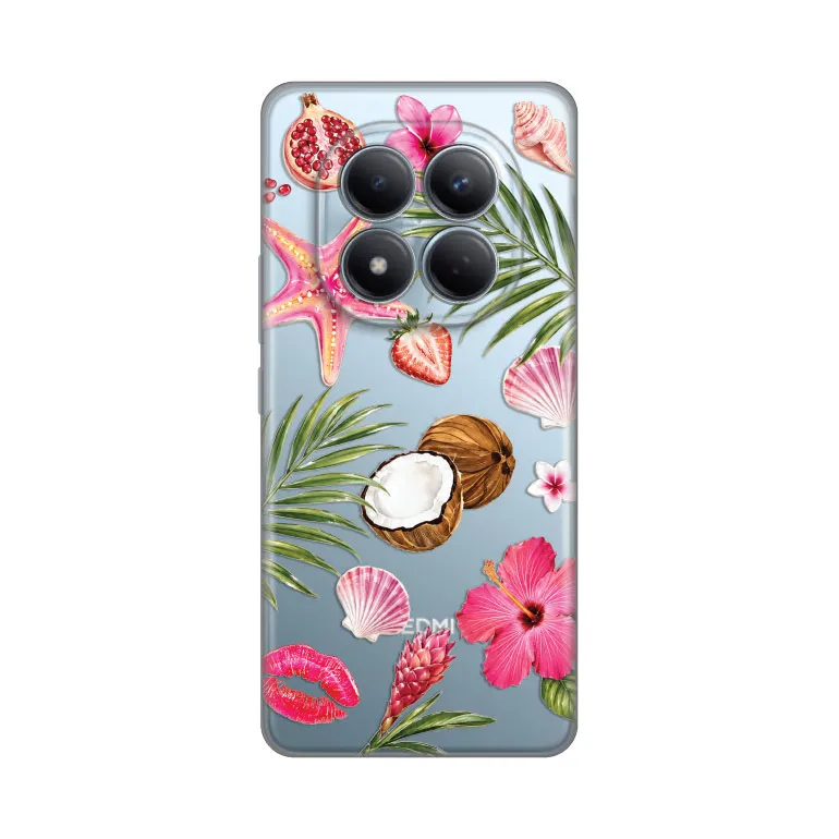 Maska Silikonska Print za Xiaomi Redmi Note 15 Pro 4G Coconut Paradise