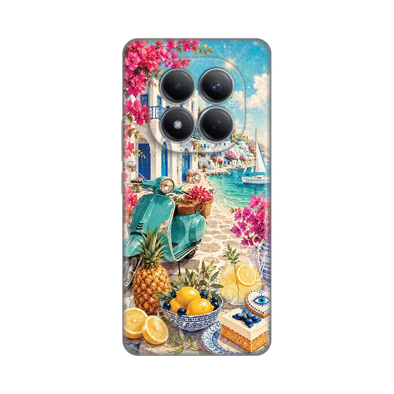 Maska Silikonska Print Skin za Xiaomi Redmi Note 15 Pro 4G Summer in Greece