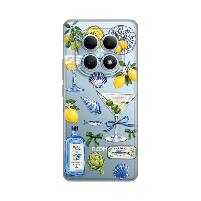 Maska Silikonska Print za Xiaomi Redmi Note 15 4G/5G Mediterranean Martini