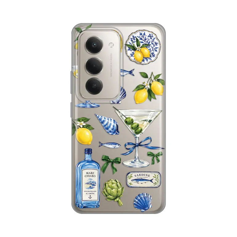 Maska Silikonska Print za Xiaomi Redmi 15 4G Mediterranean Martini
