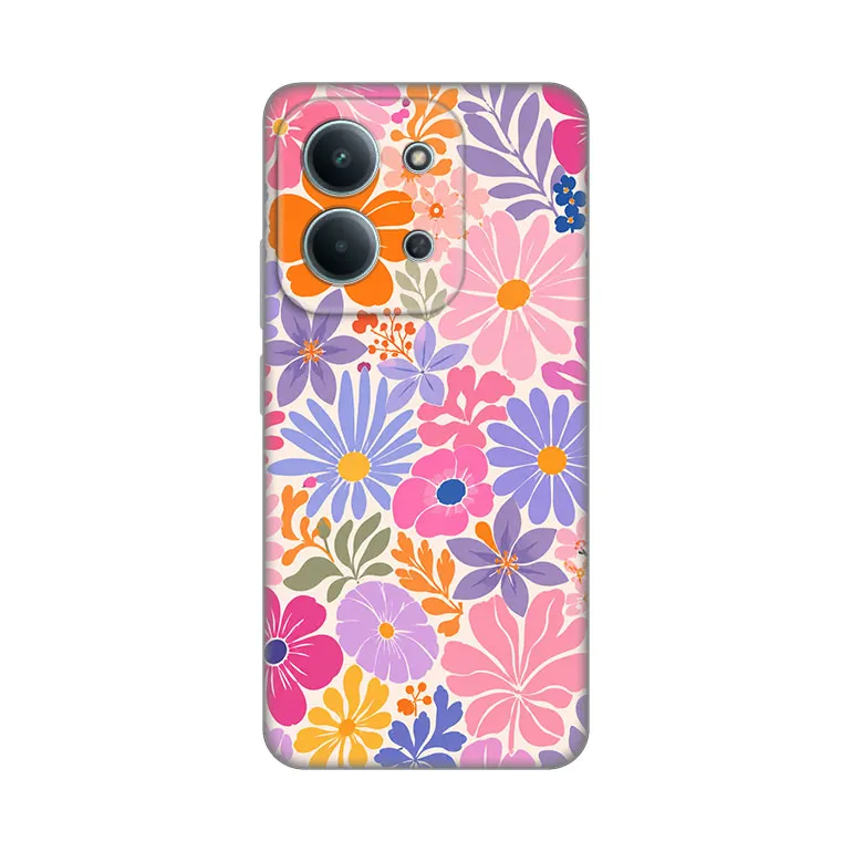 Maska Silikonska Print za Xiaomi Redmi 15C 4G Sunny Petals
